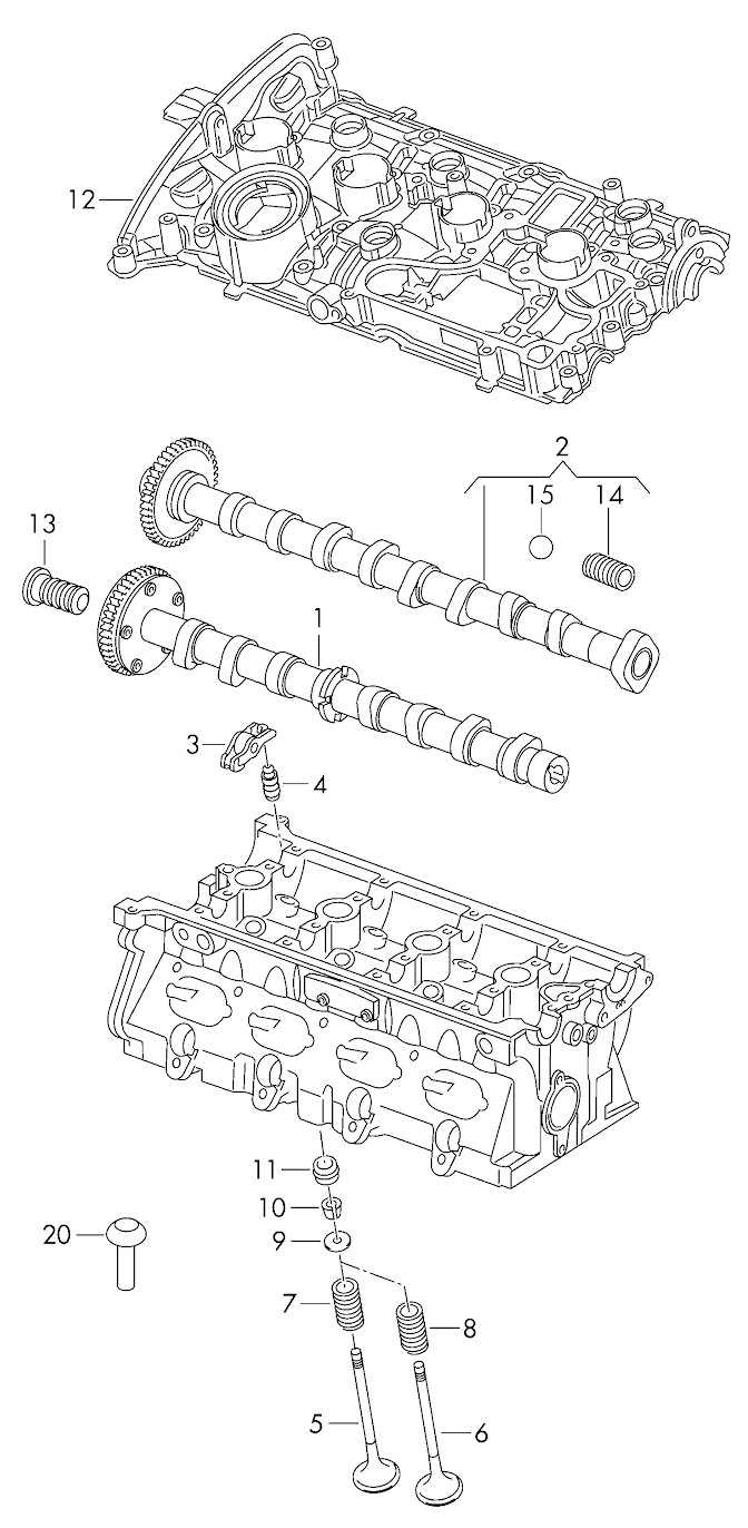 Ремонт двигателя автомобиля Skoda Octavia | Модификация: A5 | Годы ...
