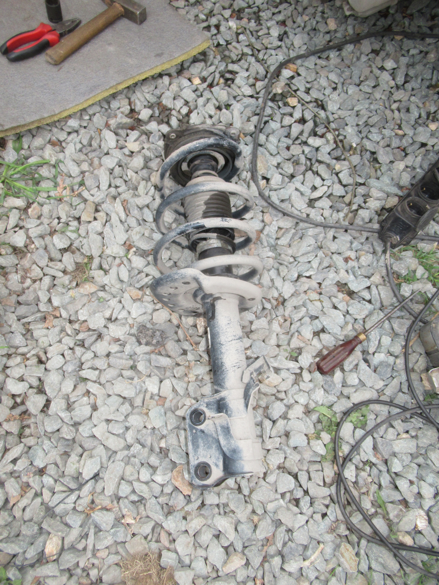 #050 Ремонт передней ходовой: Замена стоек ч.1 (117000 км — 19.06.2022 ...