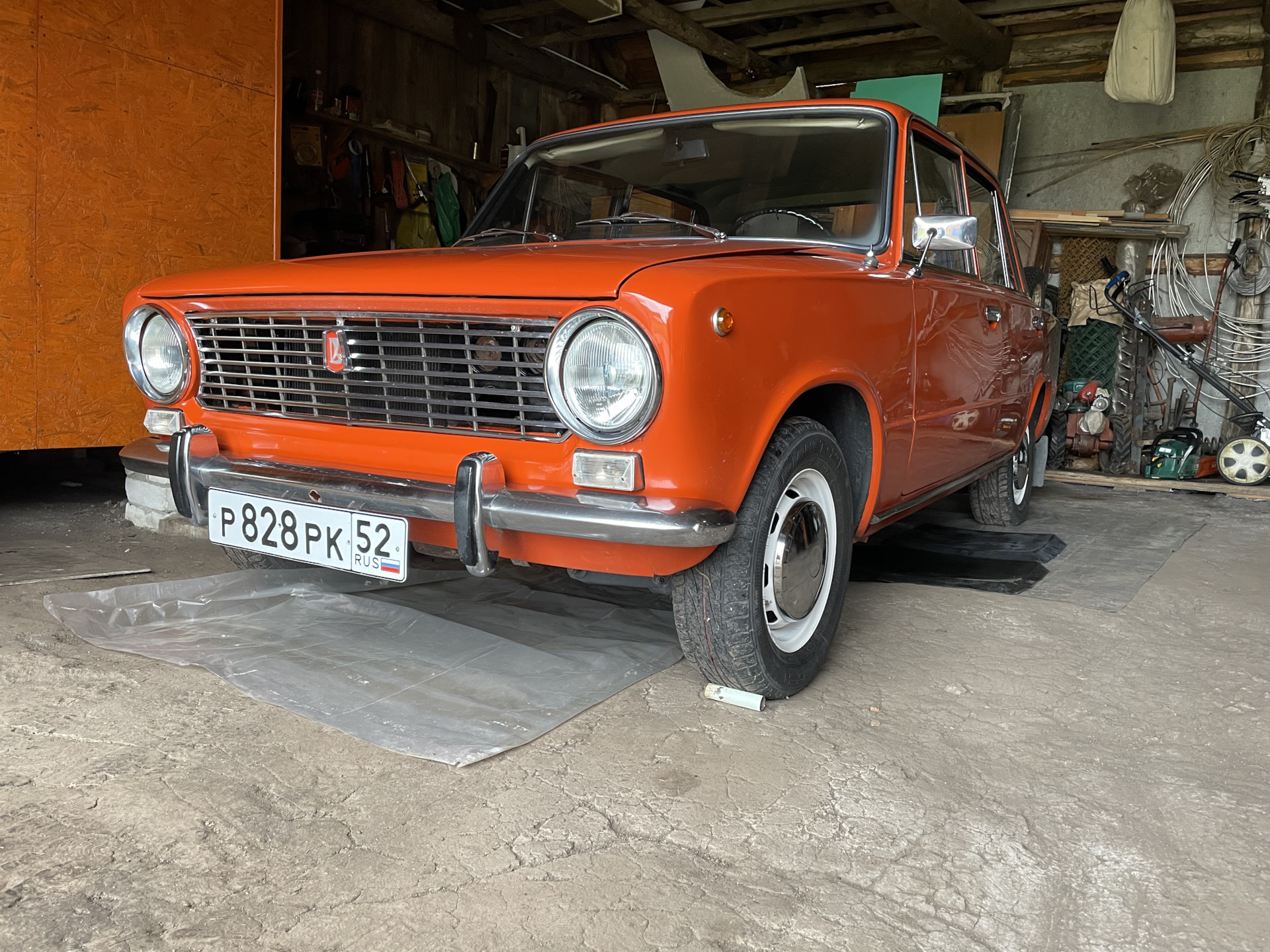 На зимовку — Lada 2101, 1,2 л, 1980 года | просто так | DRIVE2