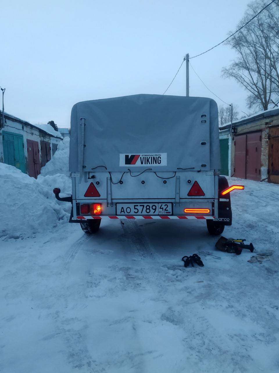 Заменил фонари — Сообщество «Прицепы» на DRIVE2