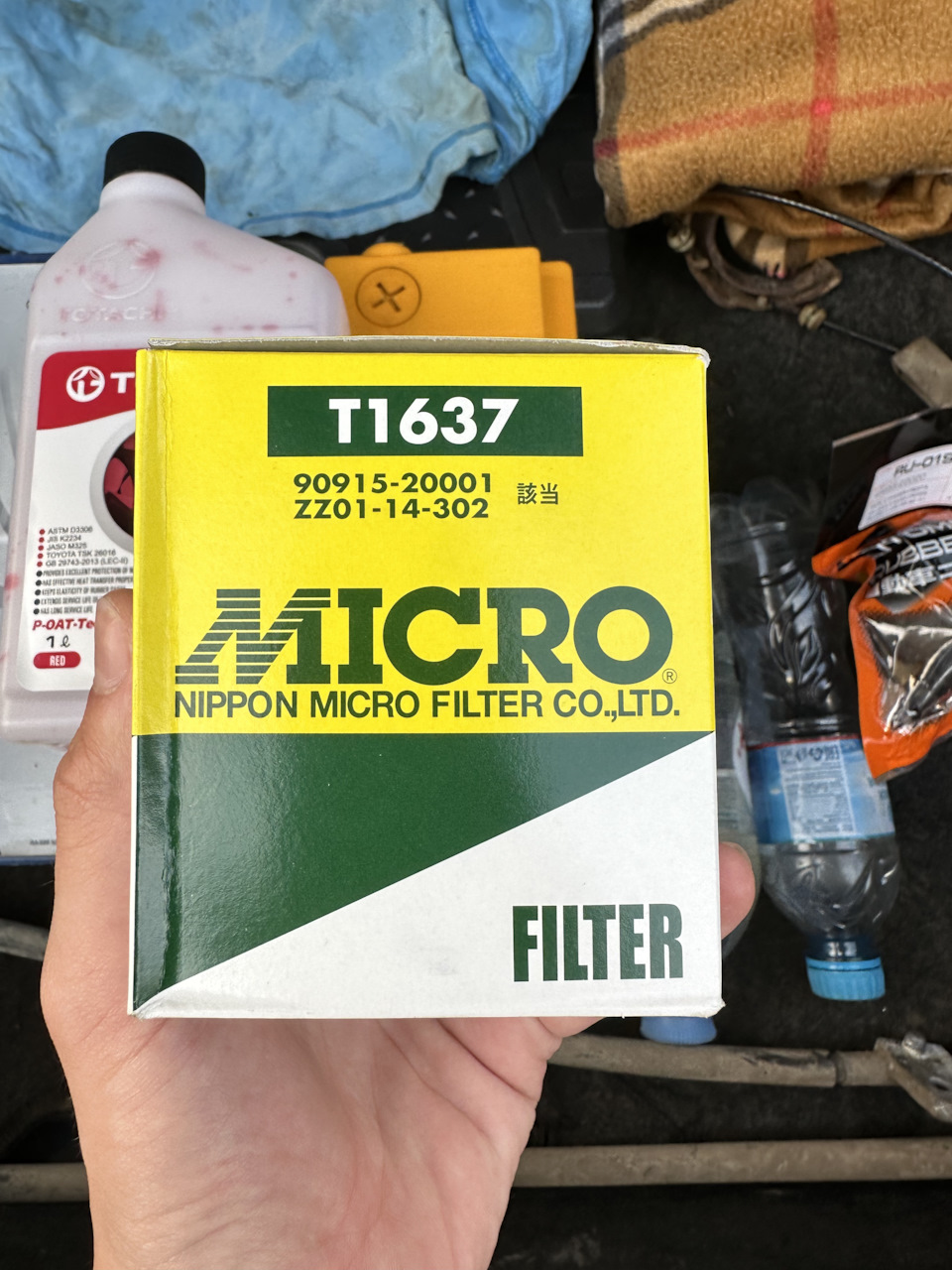 9091520001 Фильтр масляный TOYOTA LEXUS | Запчасти на DRIVE2