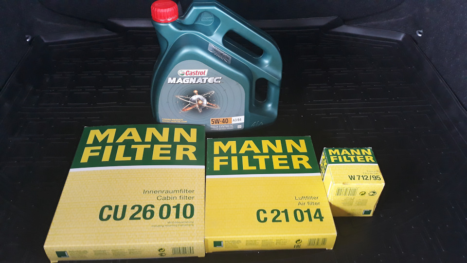 Замена масла и фильтров после приобретения автомобиля. — Skoda Rapid ...