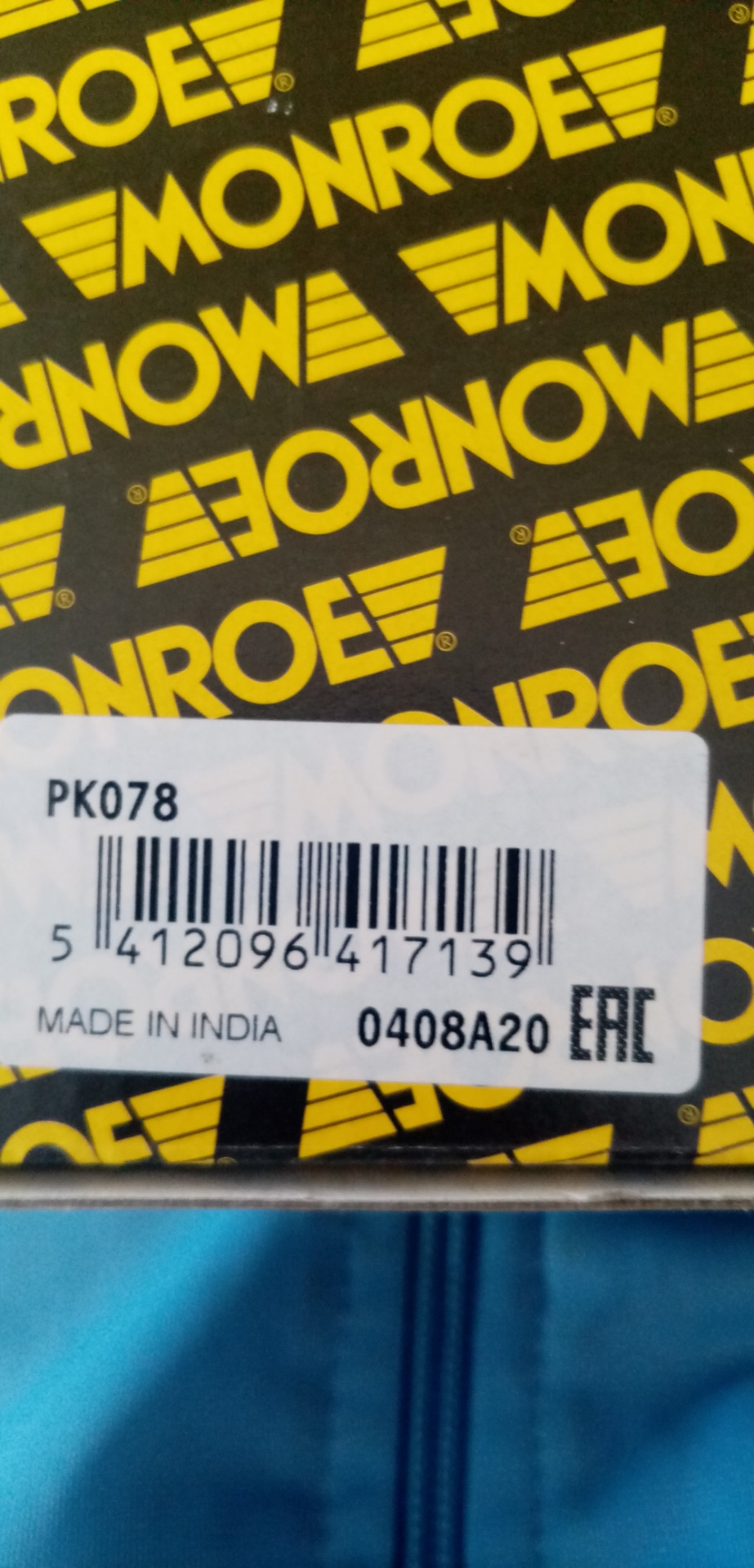 PK078 Комплект пыльник отбойник MONROE | Запчасти на DRIVE2