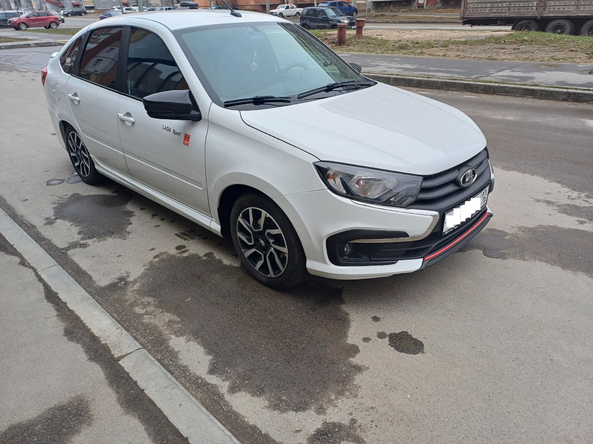 Очередное приключение под названием "Гарантия на телегу" — Lada Гранта Drive Active, 1,6 л, 2023 ...
