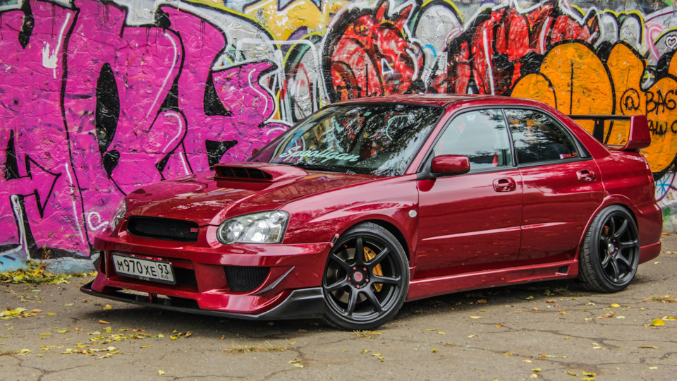 Восстановление Субарика — Subaru Impreza WRX (GD/GG), 2 л, 2005 года ...