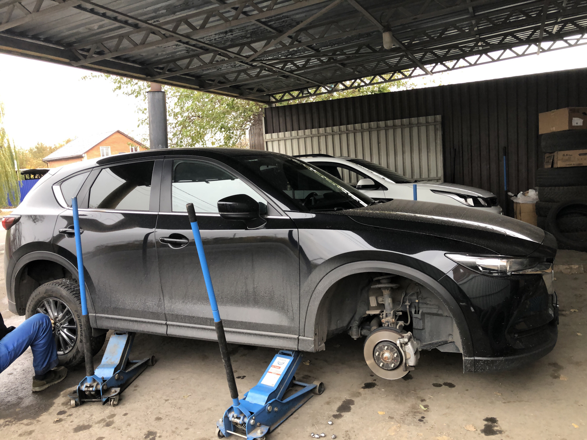 Шиномонтаж — Mazda CX-5 (2G), 2 л, 2017 года | шины | DRIVE2