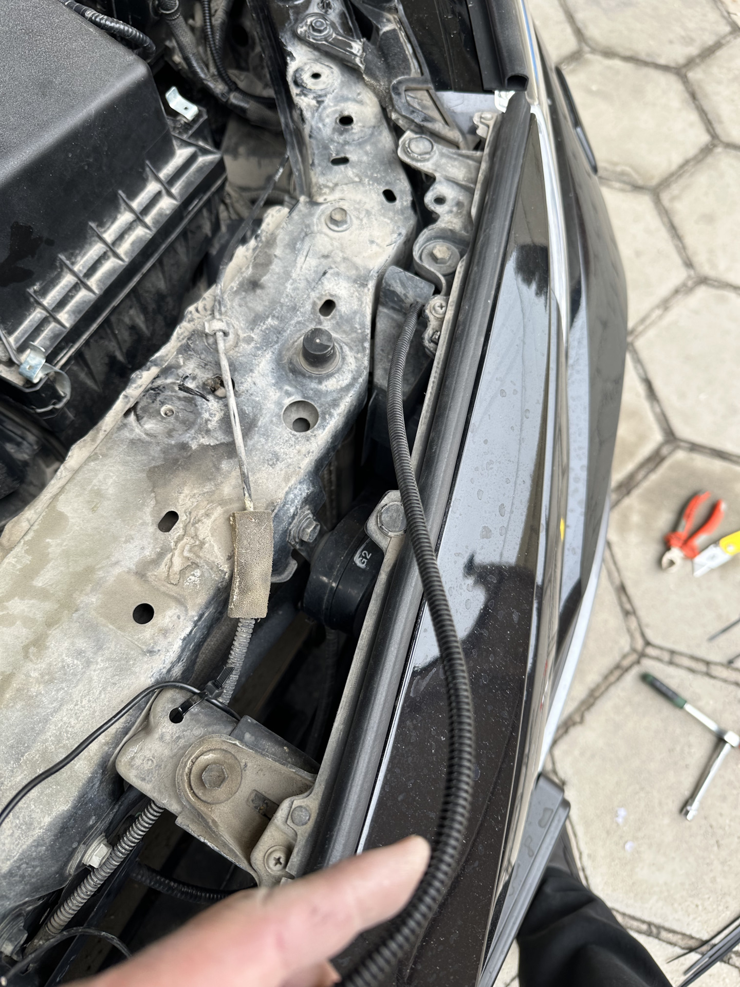 Установил передний камеру 🎥 — Toyota Camry (XV70), 2,5 л, 2020 года ...