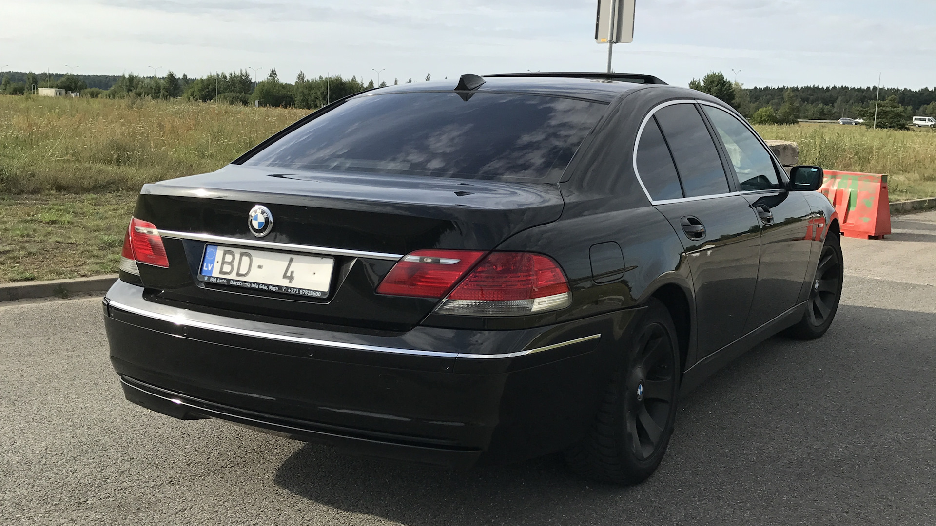 BMW 7 series (E65/E66) 3.0 дизельный 2007 | 730d черный на черном на DRIVE2