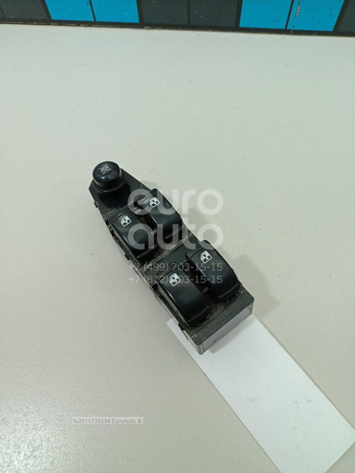 96652180 ВЫКЛЮЧАТЕЛЬ СТЕКЛОПОДЪЕМНИКА ДВЕРИ (КЛАВ) GM | Запчасти на DRIVE2