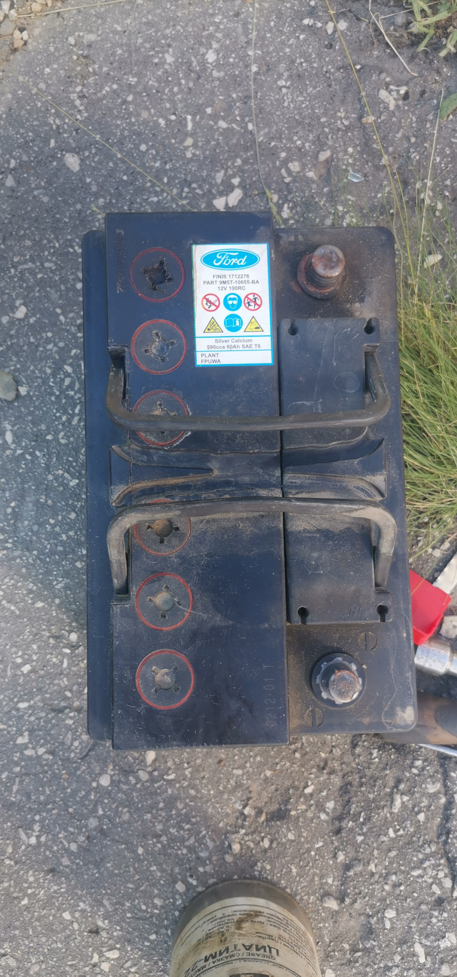 1712276 АККУМУЛЯТОР 60AH Ford | Запчасти на DRIVE2