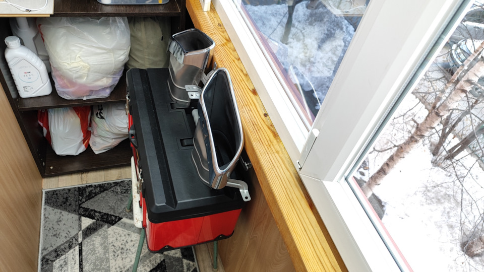 Грядет очередной тюнинг (выхлоп — начало) — Skoda Superb Mk3, 2 л, 2019 ...