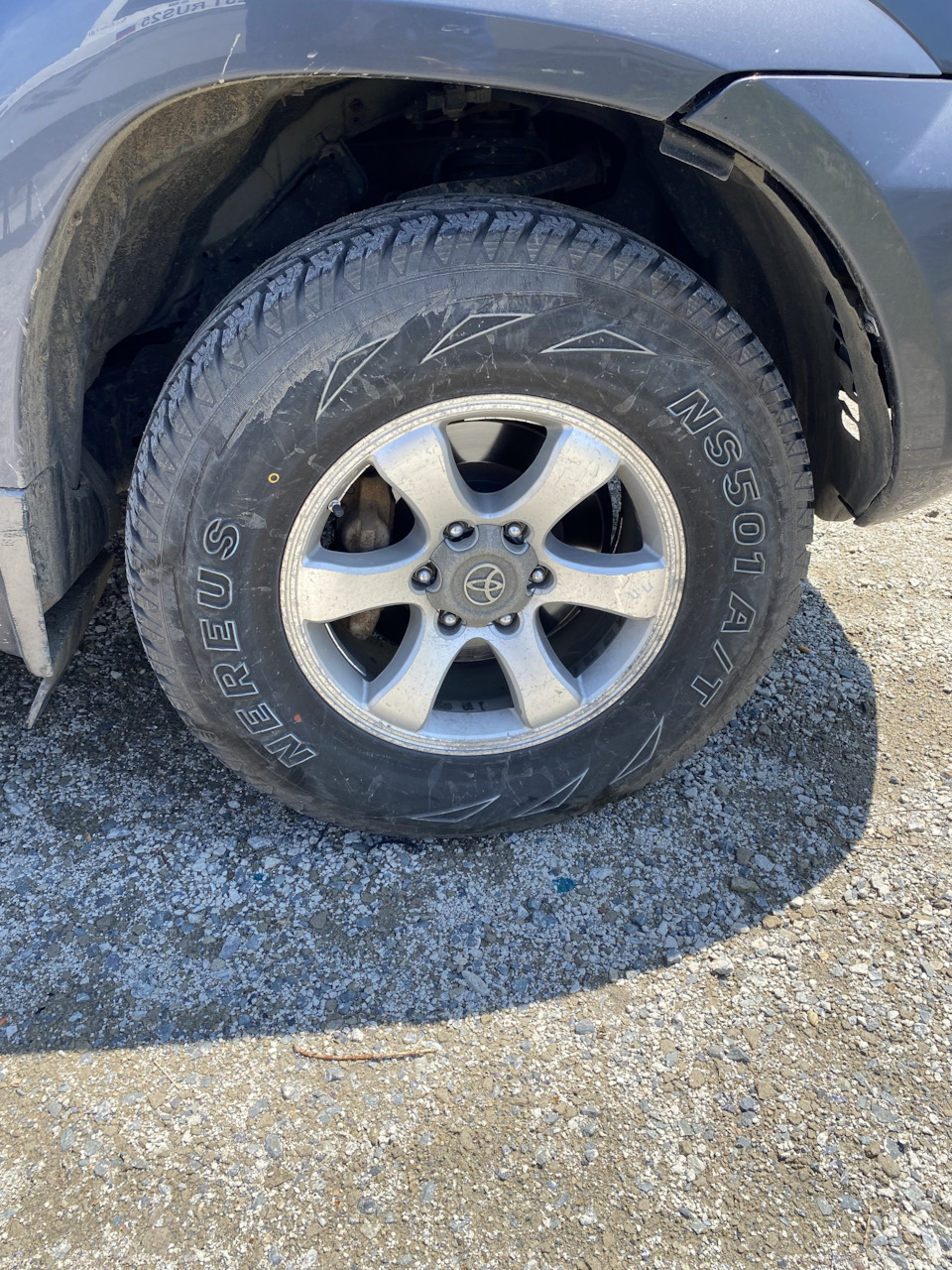 Новые тапки Nereus NS501 AT 265/70R17 115T — Toyota Land Cruiser Prado ...