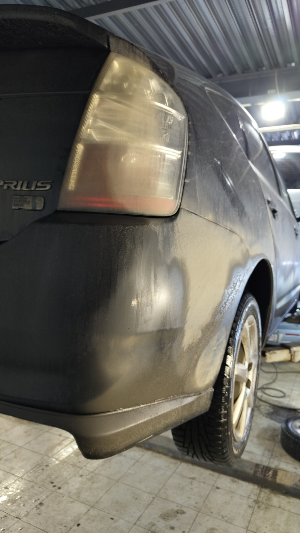 Небольшое ТО передней подвески — Toyota Prius (20), 1,5 л, 2008 года ...