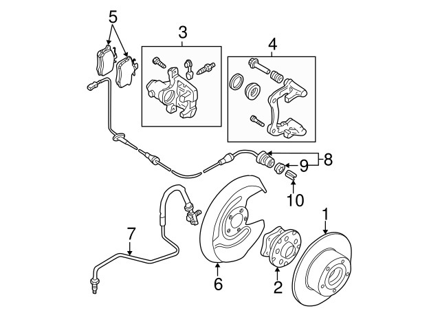 3B0927807B Датчик числа оборотов VAG | Запчасти на DRIVE2