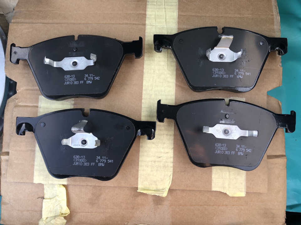 34116783554 Колодки тормозные передние X5 E70 BMW | Запчасти на DRIVE2