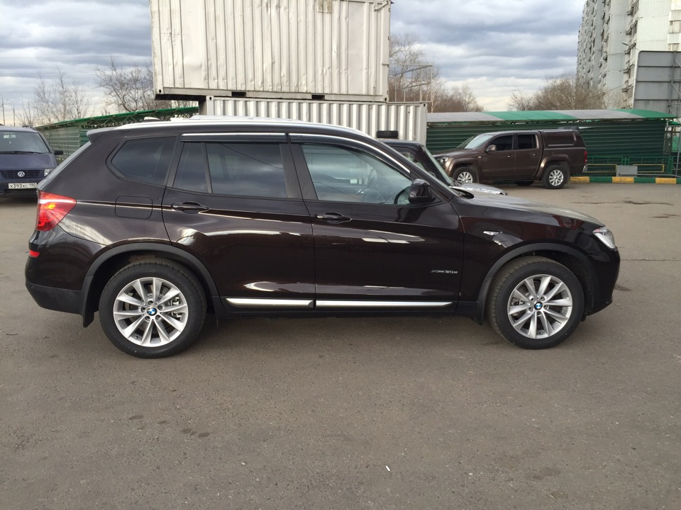 Молдинги X-line на двери BMW X3 F25 — DRIVE2