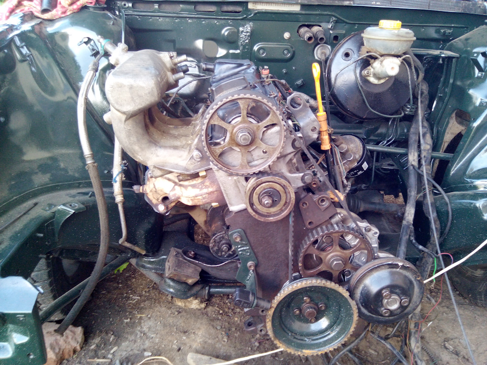 Перебрал голову и установил мотор — Audi 80 (B3), 3,6 л, 1987 года ...