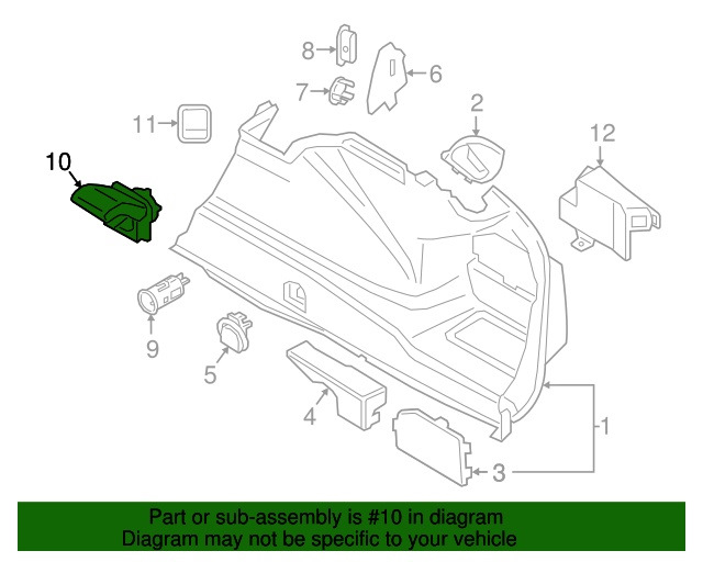 61346904008 Крепление гнезда разъема BMW | Запчасти на DRIVE2