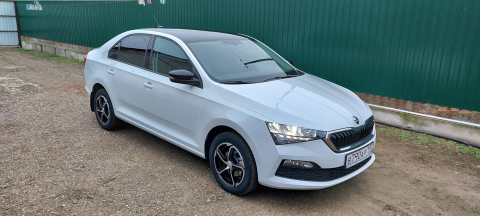 Переобулся на зиму. — Skoda Rapid (2G), 1,6 л, 2020 года | колёсные ...