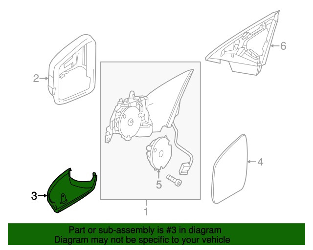 A2048111207 Накладка зеркала нижняя Mercedes | Запчасти на DRIVE2