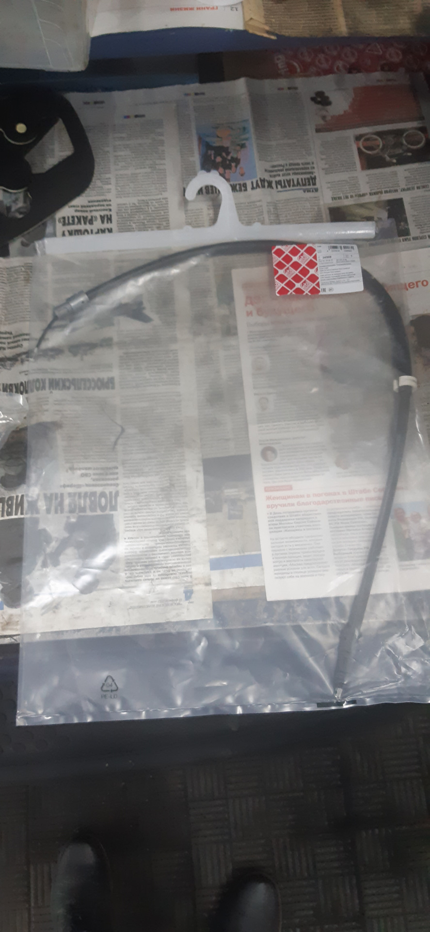 Тормозной трос задний левый Febi 34908, НЕ РЕКОМЕНДУЮ — Mercedes-Benz M ...