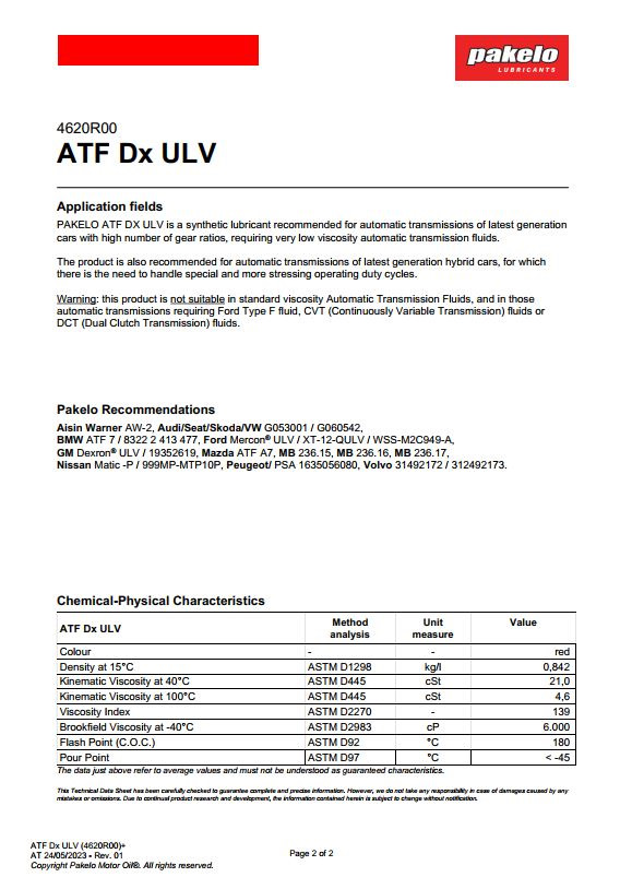 1635056080 Оригинальное масло для автоматической коробки передач (АКПП ...