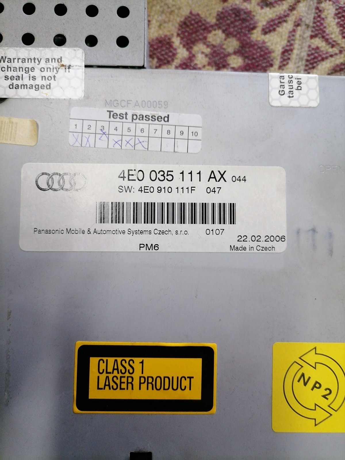 Подскажите по СД ченжеру — Audi A6 (C6), 3 л, 2006 года | автозвук | DRIVE2