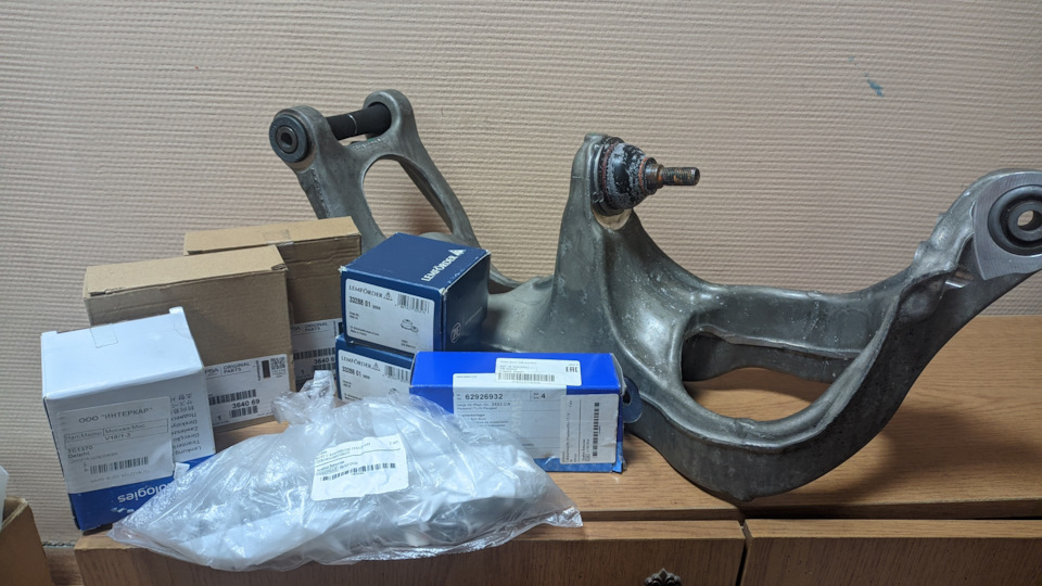 Передняя ходовка + привод — Peugeot 407 Coupe, 3 л, 2007 года ...