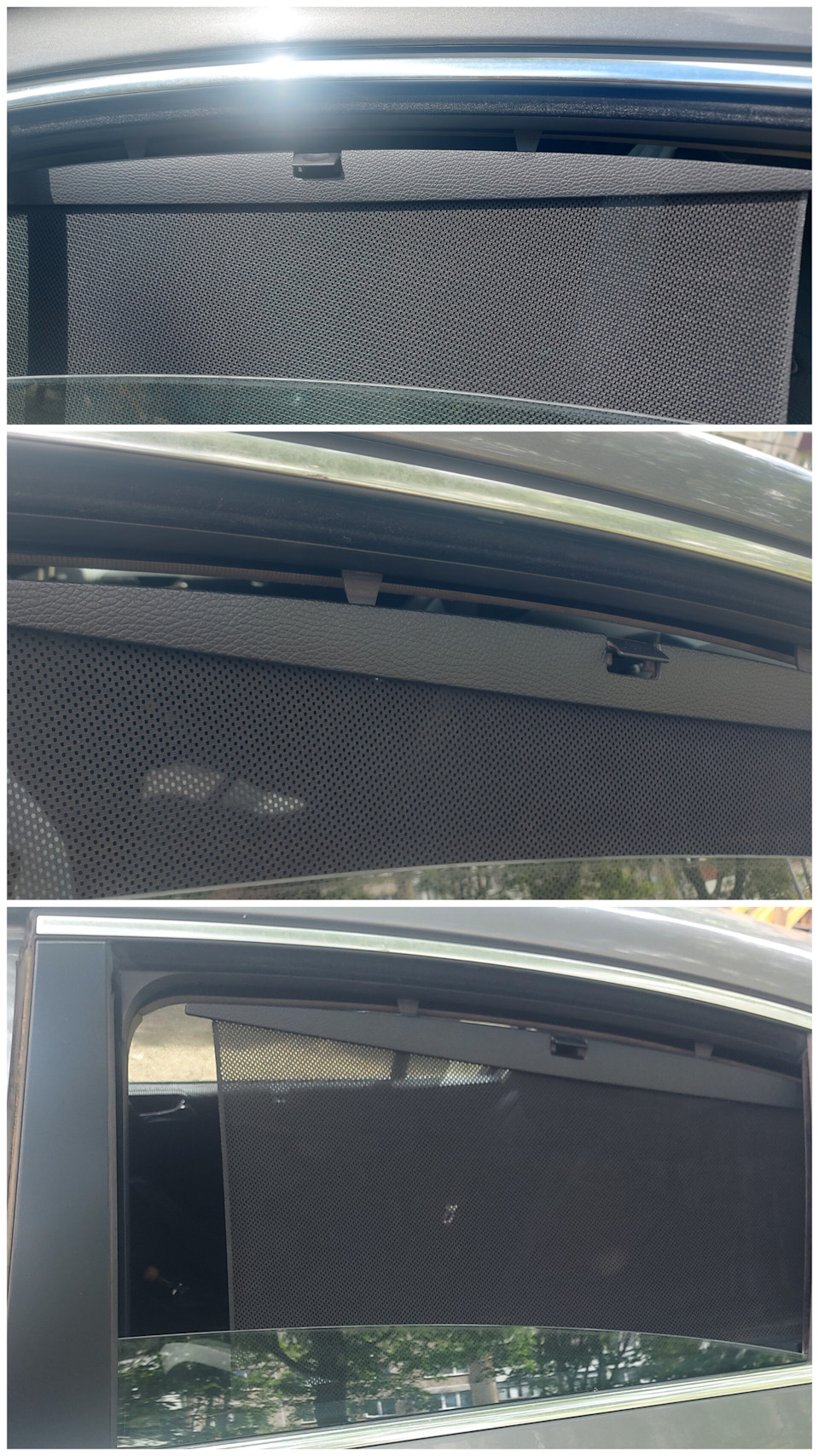 Задние шторки. Продолжение — Volkswagen Passat B6, 2 л, 2006 года ...