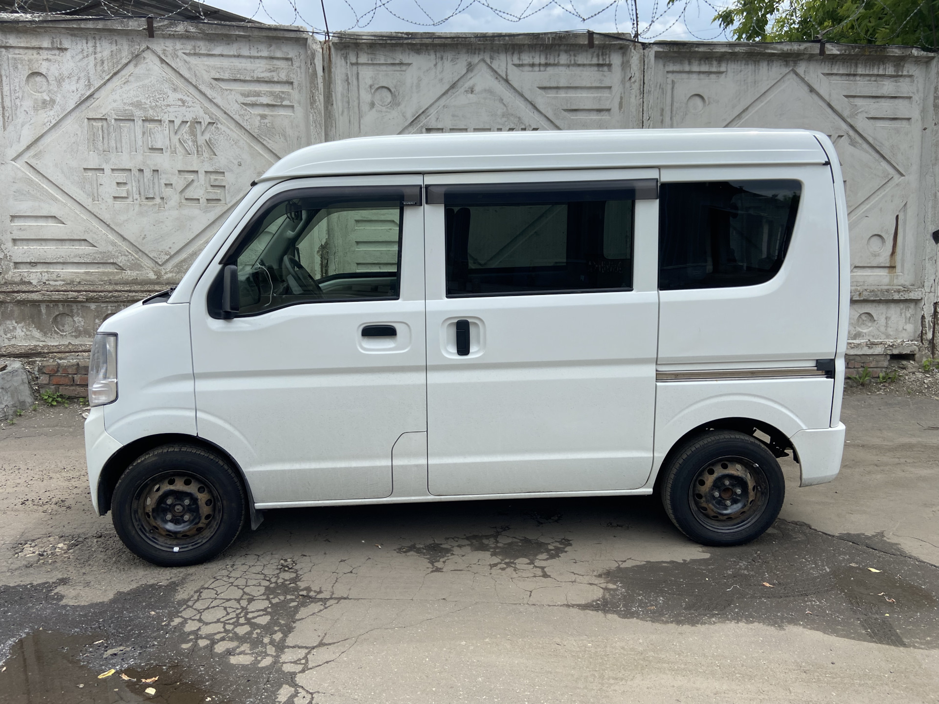 Наконец-то взял резину и штампы побольше — Suzuki Every (DA17), 0,7 л, 2018 года | колёсные ...