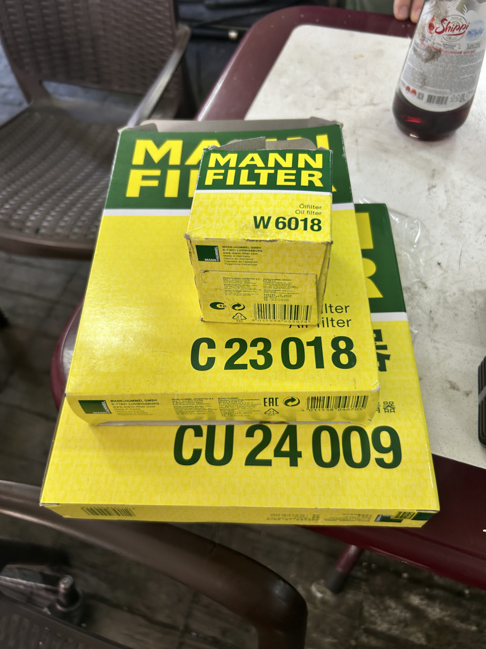 C23018 Воздушный фильтр MANN FILTER | Запчасти на DRIVE2