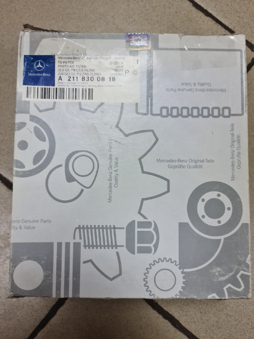 A2118300818 Комплект картриджей фильтра салонного MERCEDES | Запчасти ...