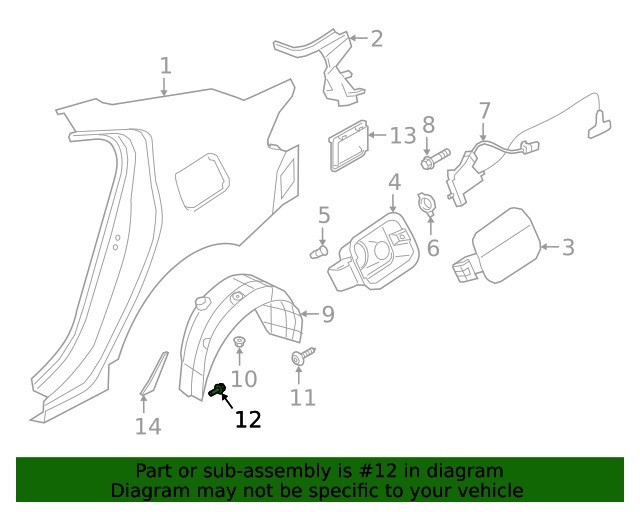 1420608250B Фиксатор защитной панели решетки радиатора KIA HYUNDAI ...