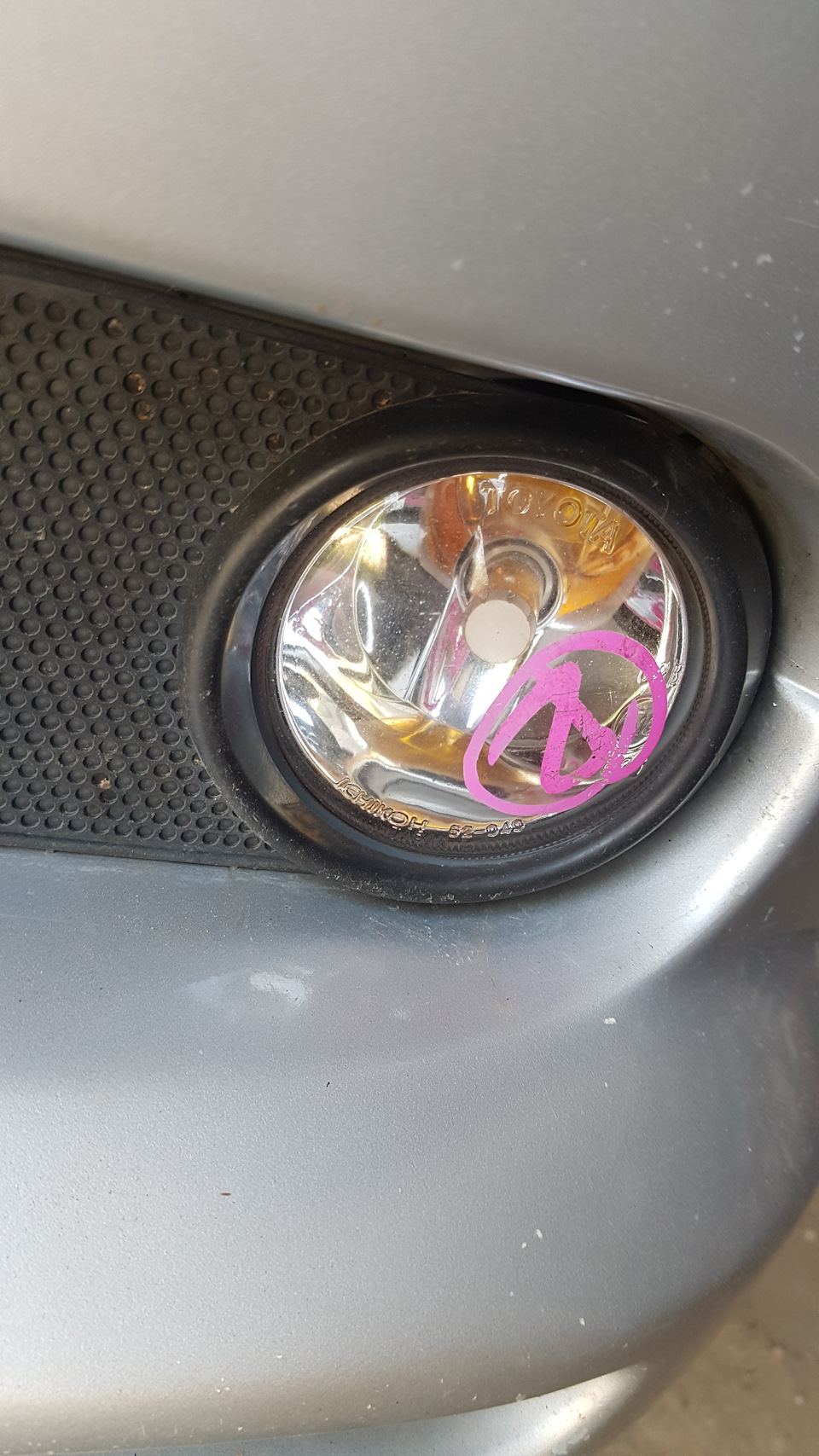 туманочка — Toyota Wish (AE10), 1,8 л, 2003 года | запчасти | DRIVE2