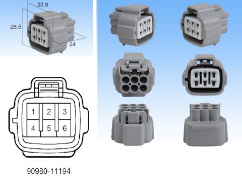 9098011194 Разъем TOYOTA LEXUS | Запчасти на DRIVE2