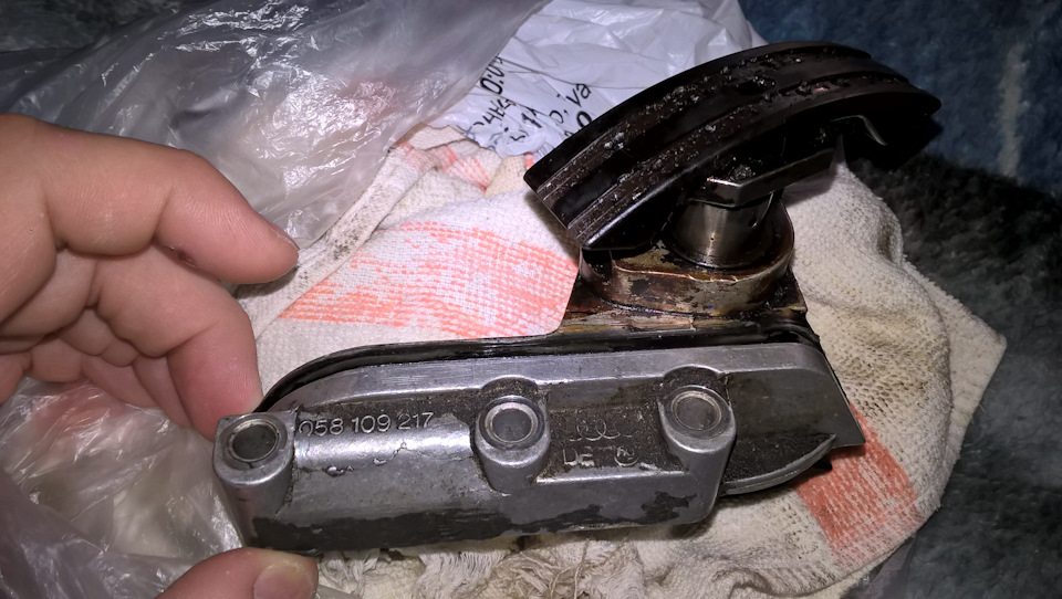 058109217D Натяжитель цепи VAG | Запчасти на DRIVE2