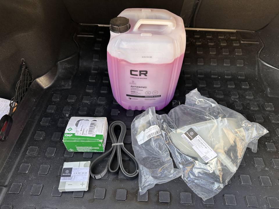 Муфта генератора, подвесной подшипник и не только — Mercedes-Benz C ...