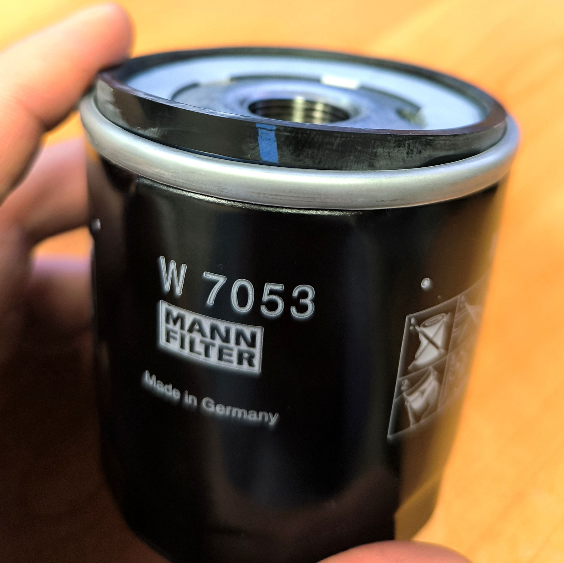 Подготовка к замене масла. Приобрёл в два больших масляные фильтра MANN W7053 с площадью ...