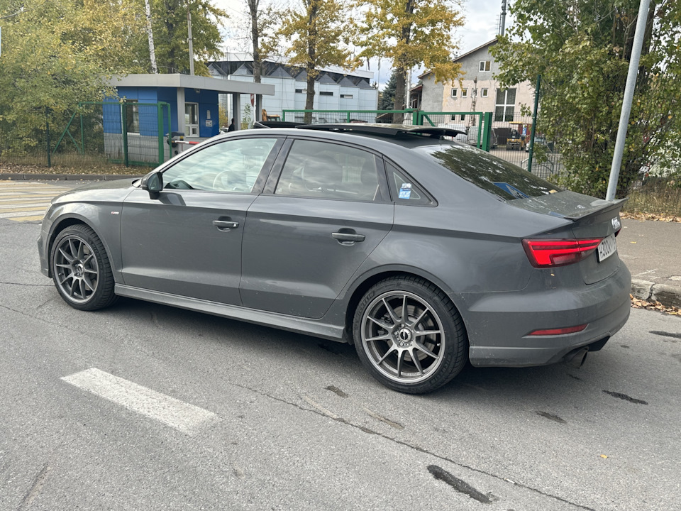 König milligram back — Audi A3 Sedan (8V), 2 л, 2019 года | колёсные диски | DRIVE2