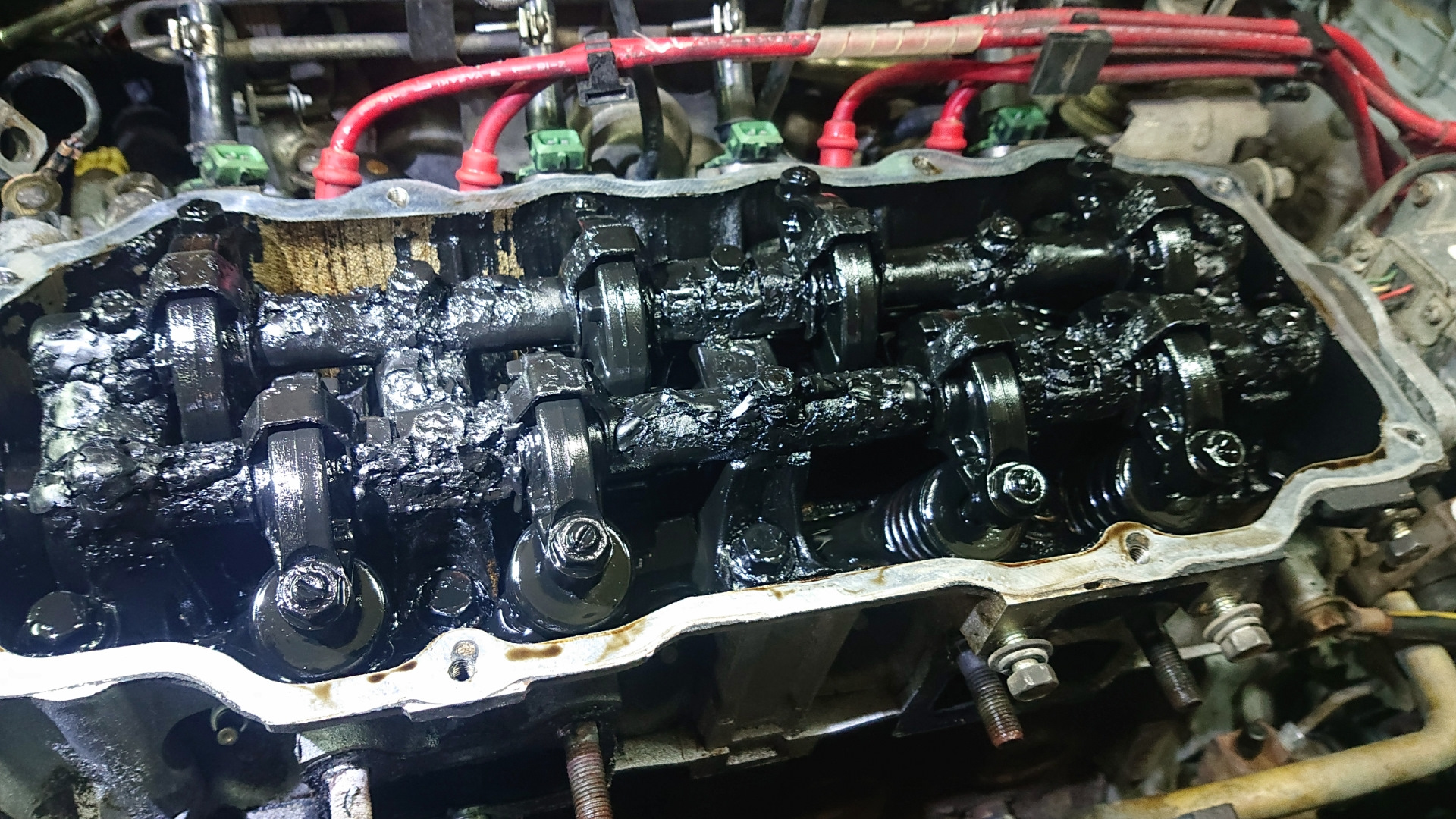 Промывка двигателя CA20E димексидом. — Nissan Bluebird (T12/T72), 2 л ...