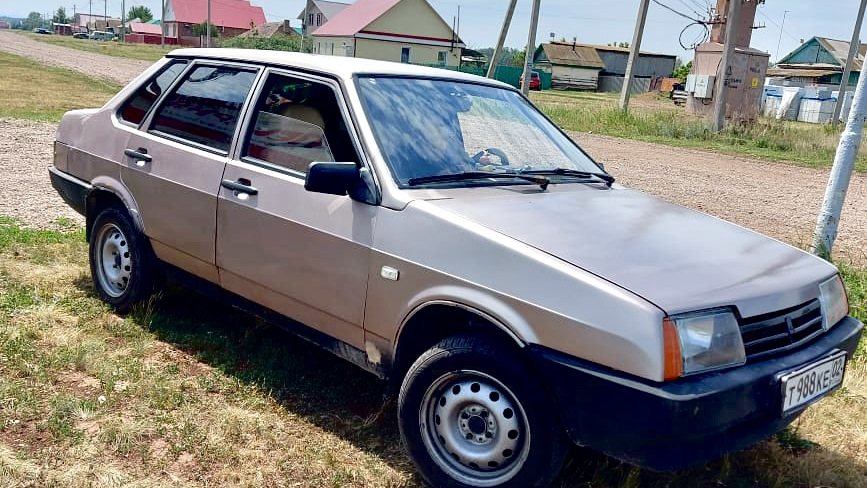 Lada 21099 0.8 бензиновый 2001 | Миндальная 21099 на DRIVE2