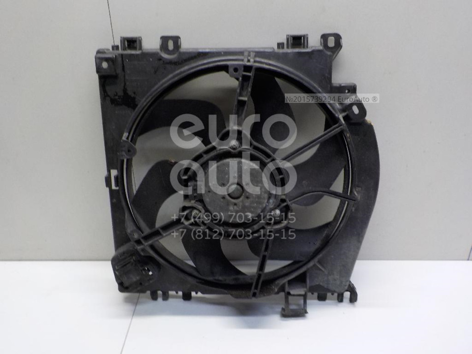 7701068310 Вент.осевой рад.охл.дв.(пост, 200вт) в сб RENAULT | Запчасти ...