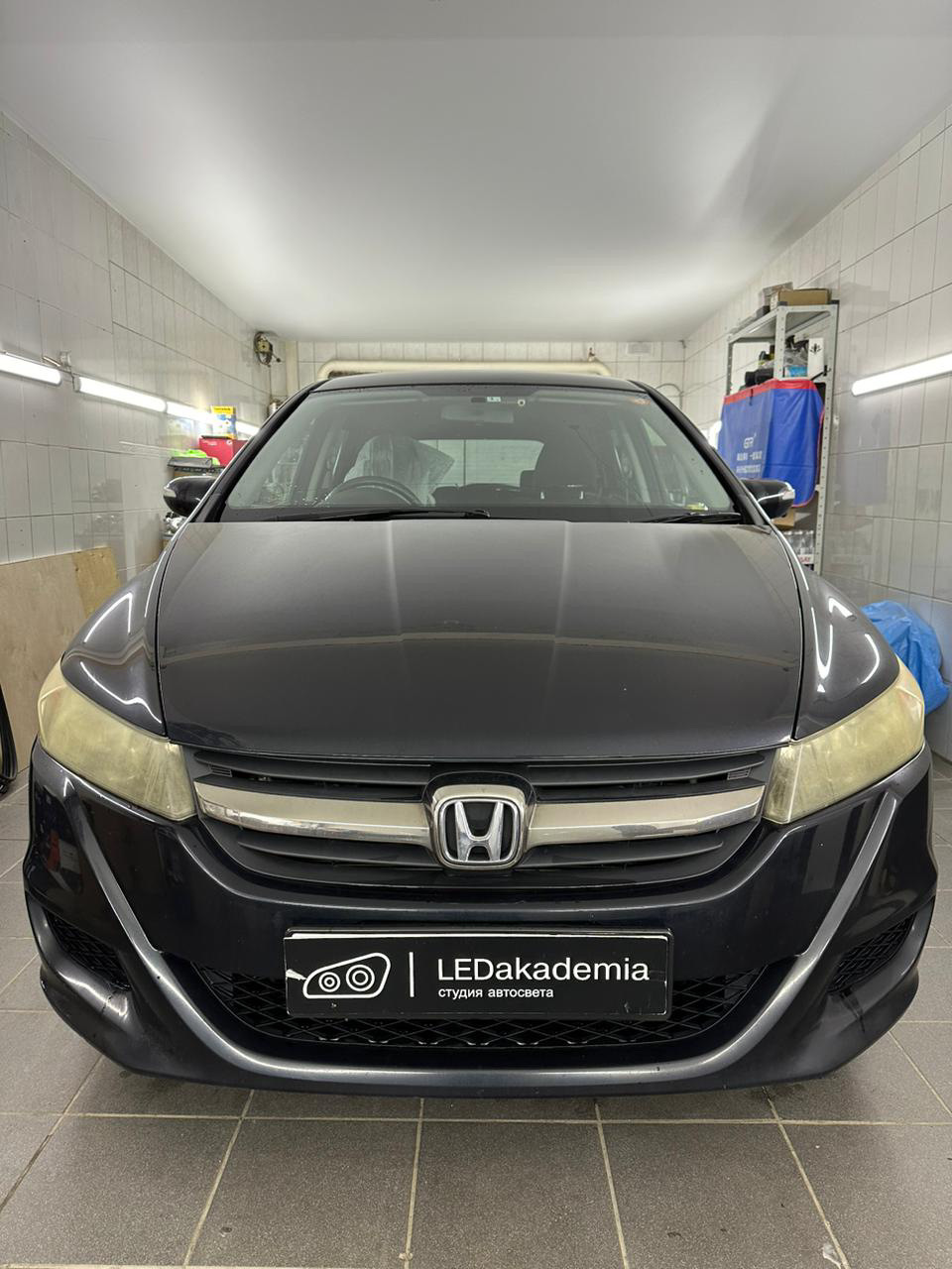 До и после — Honda Stream (RN6-9), 1,8 л, 2009 года | стайлинг | DRIVE2