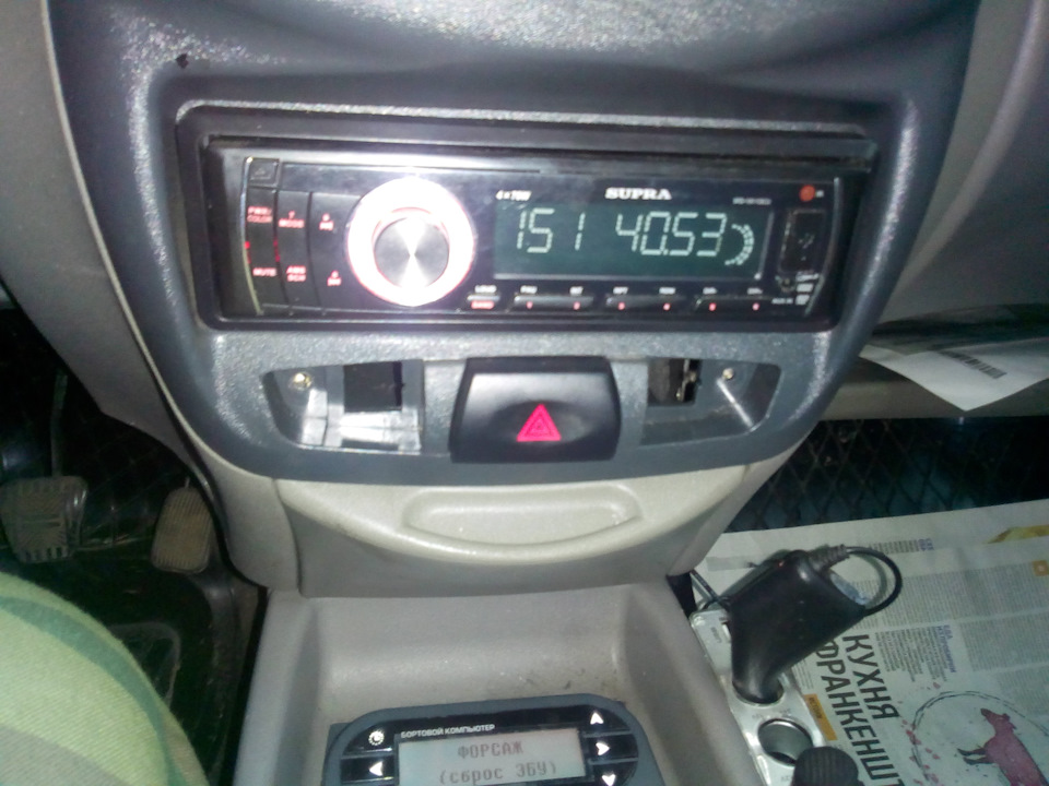 Замена лампочек.Блока отопителя. — Lada Калина Универсал (1G), 2 л ...