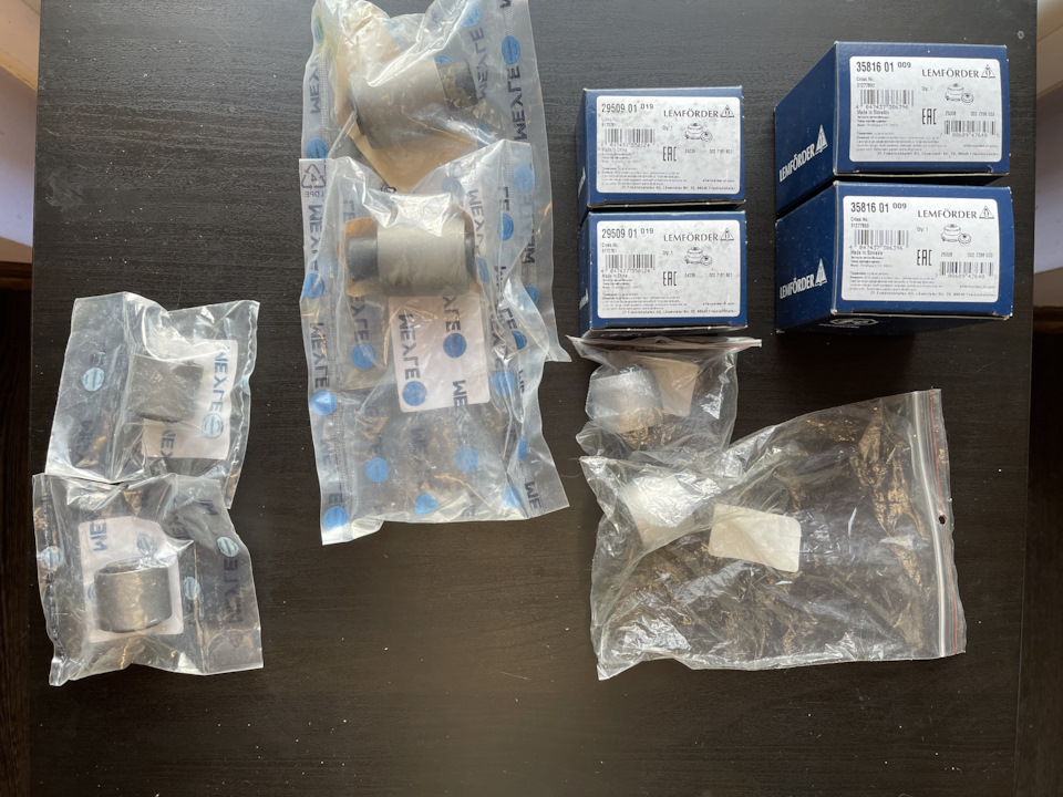 Замена сайлентов задней подвески — Volvo XC90 (1G), 2,9 л, 2002 года ...