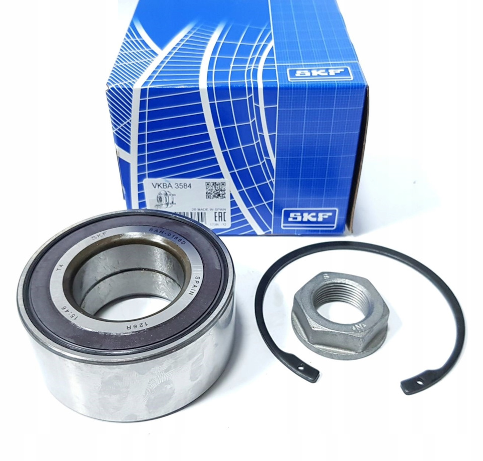 VKBA3584 Комплект подшипника ступицы колеса SKF | Запчасти на DRIVE2