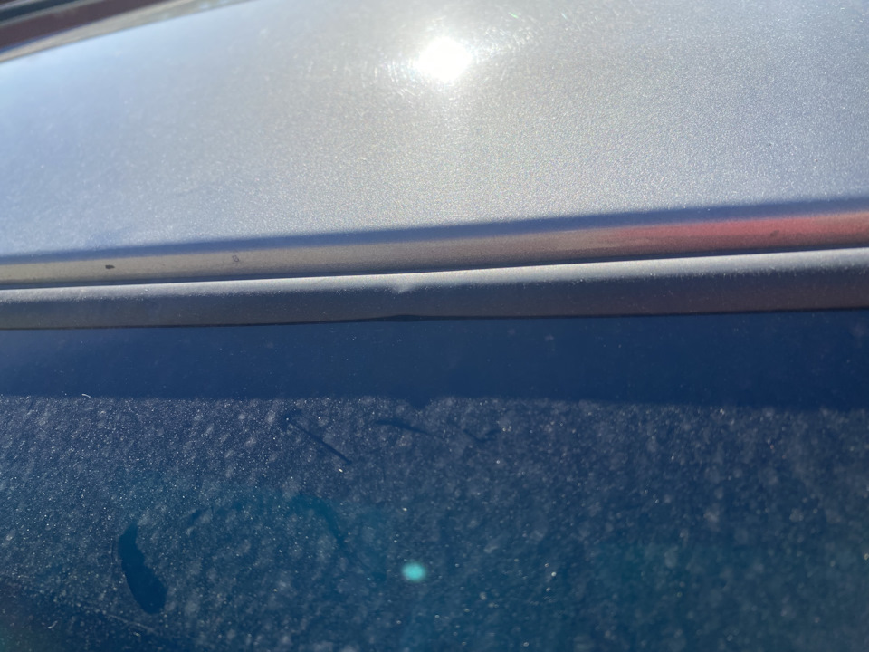 126. Замена молдинга лобового стекла Е53 — BMW X5 (E53), 3 л, 2004 года ...