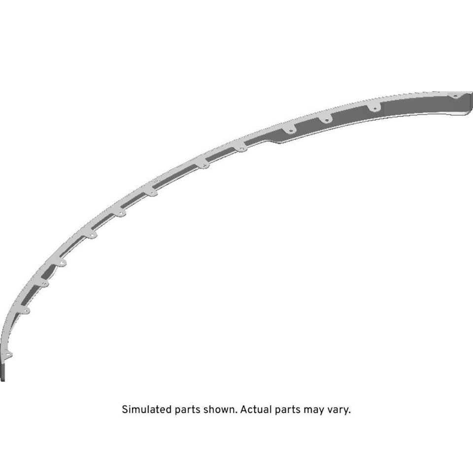 85133590 Gm Genuine Parts Front Bumper Fascia Air Deflector GM ...