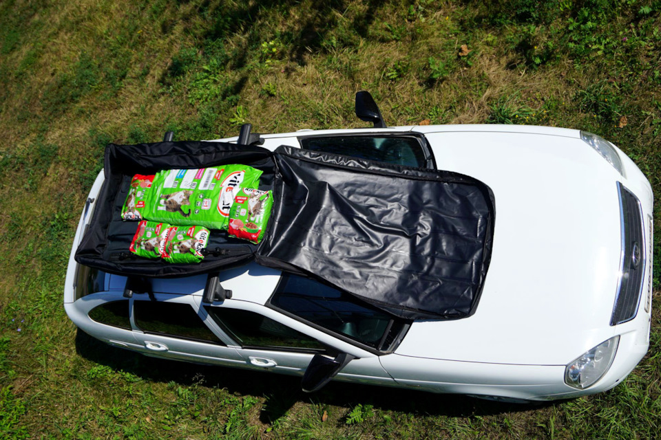 Отзыв на тканевый автобокс "ArmBox 430"! (Повторно…) — Lada Приора хэтчбек, 1,6 л, 2013 года ...