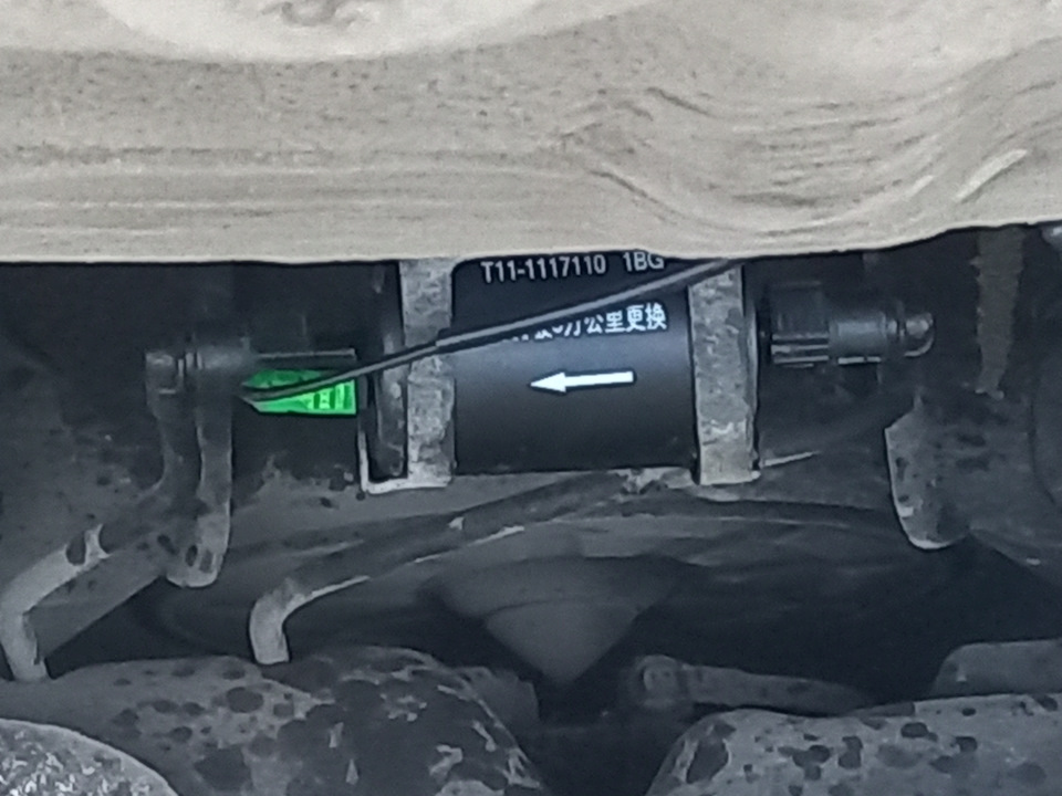 Замена топливного фильтра — Omoda S5, 1,5 л, 2023 года | расходники ...